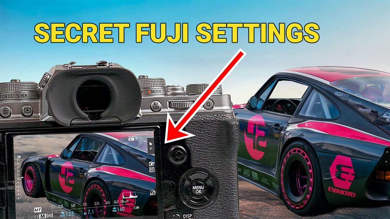 My Favorite Fujifilm Settings for Stunning Car Photography - YouTube