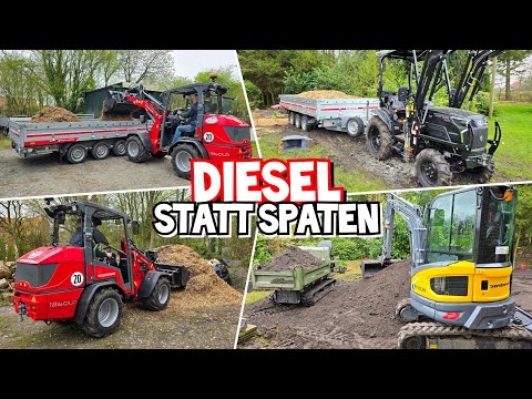 DIESEL STATT SPATEN! | RUNDUM-SCHLAG im GARTEN!  | Recycling - Aus ALT mach NEU! | Mr. Moto