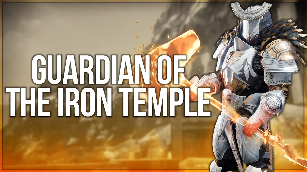 Guardian Of The Iron Temple Set - Destiny 2 Fashion Builds - YouTube