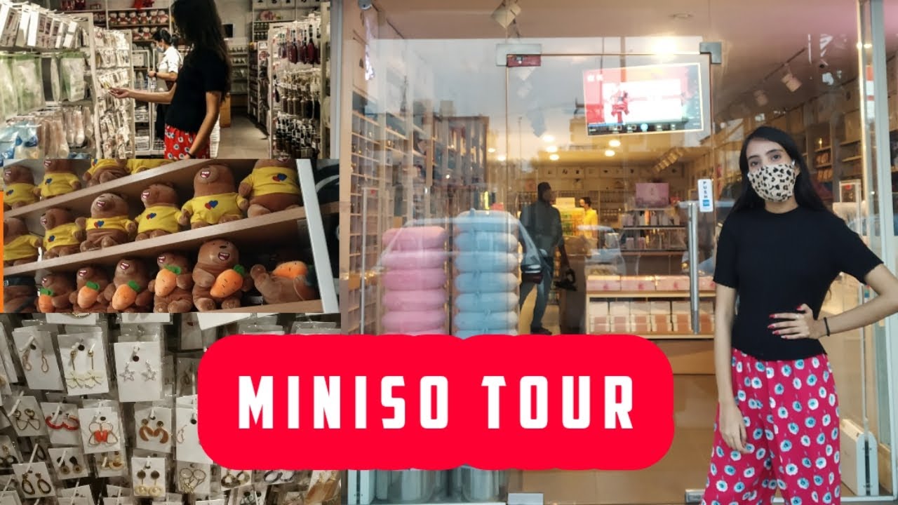 MINISO TOUR | COMPLETE TOUR bags, earrings, cute things, soft toys ...