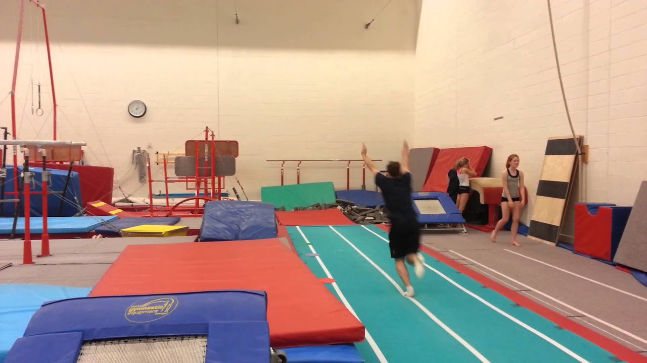 Side somersault full twist - YouTube