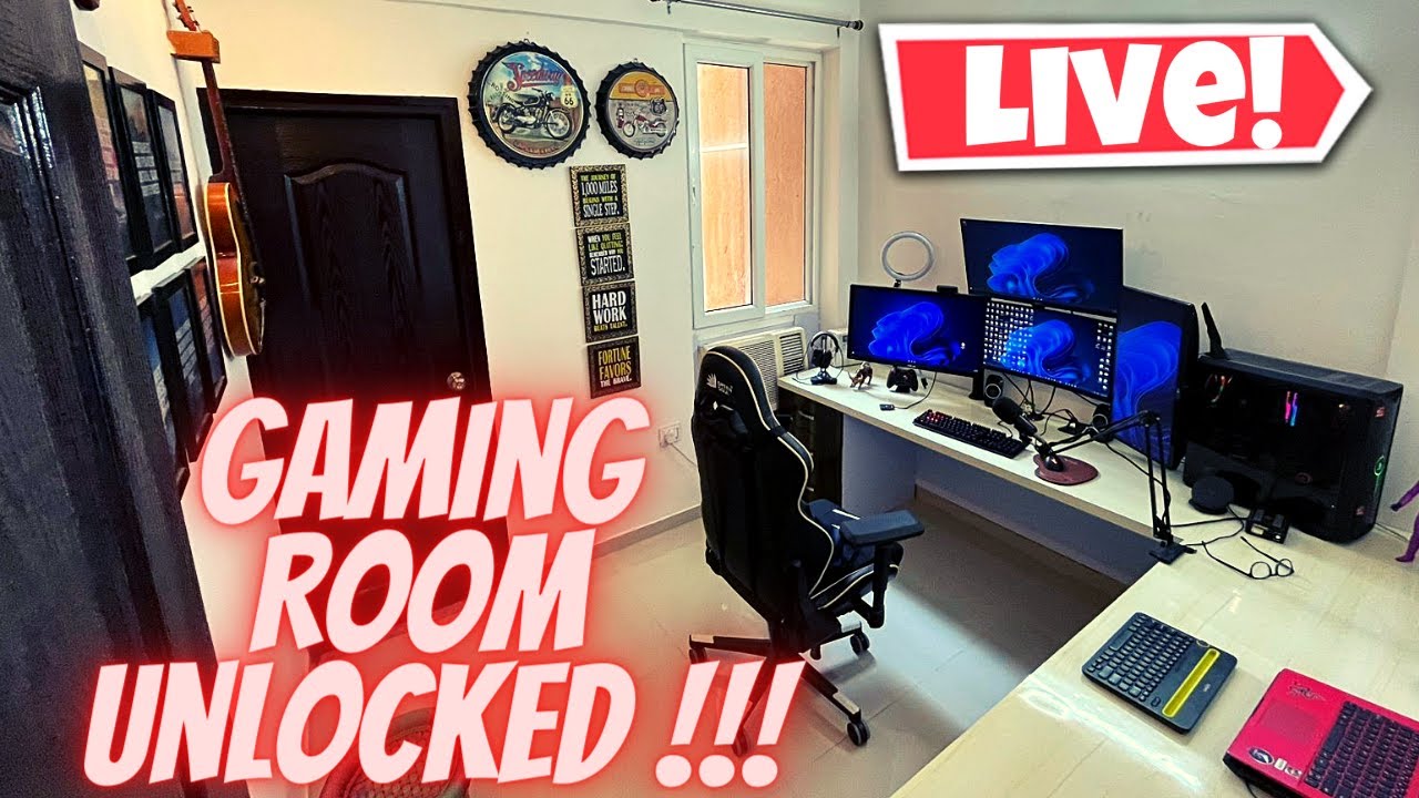 Chill Night Stream | New Gaming Room or wot ? | - YouTube