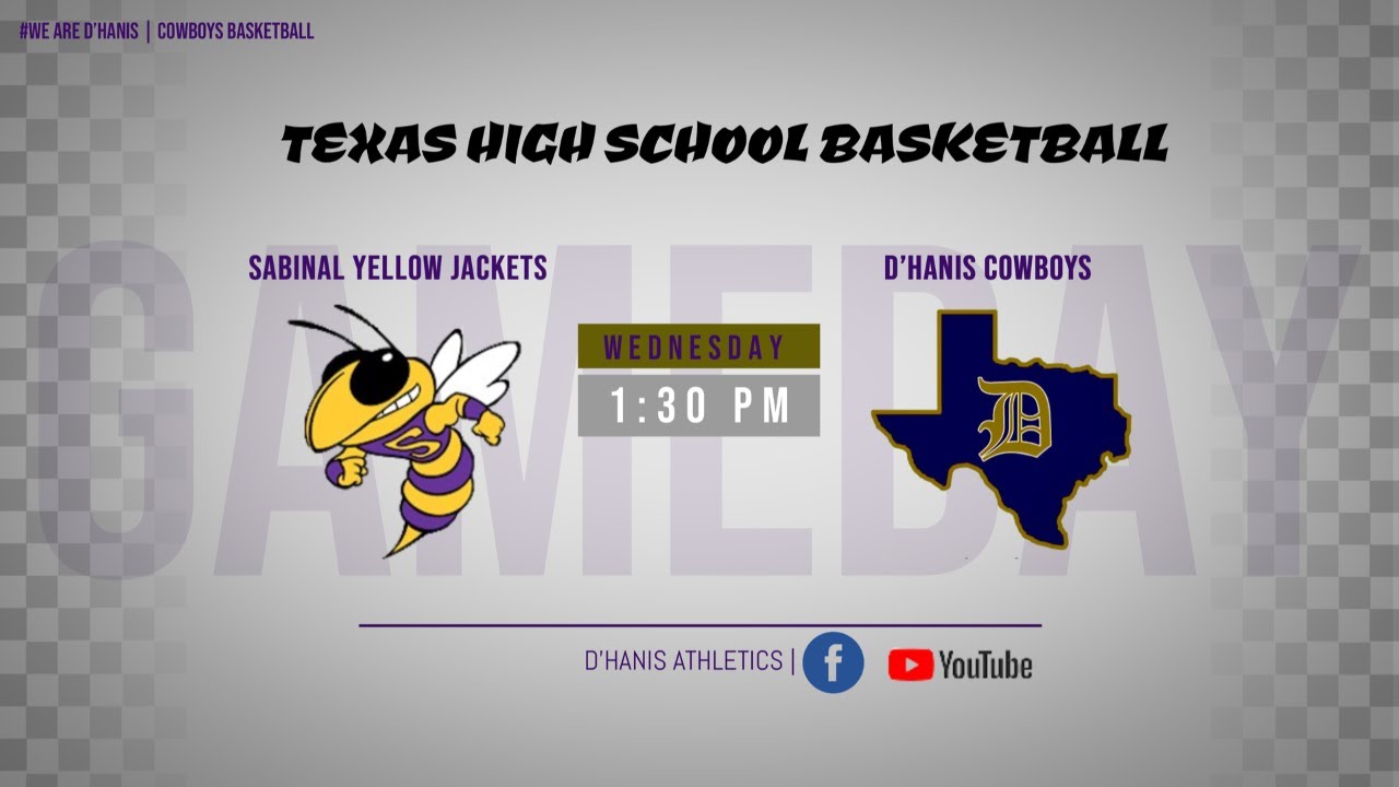 Sabinal Yellow Jackets vs D’Hanis Cowboys - YouTube