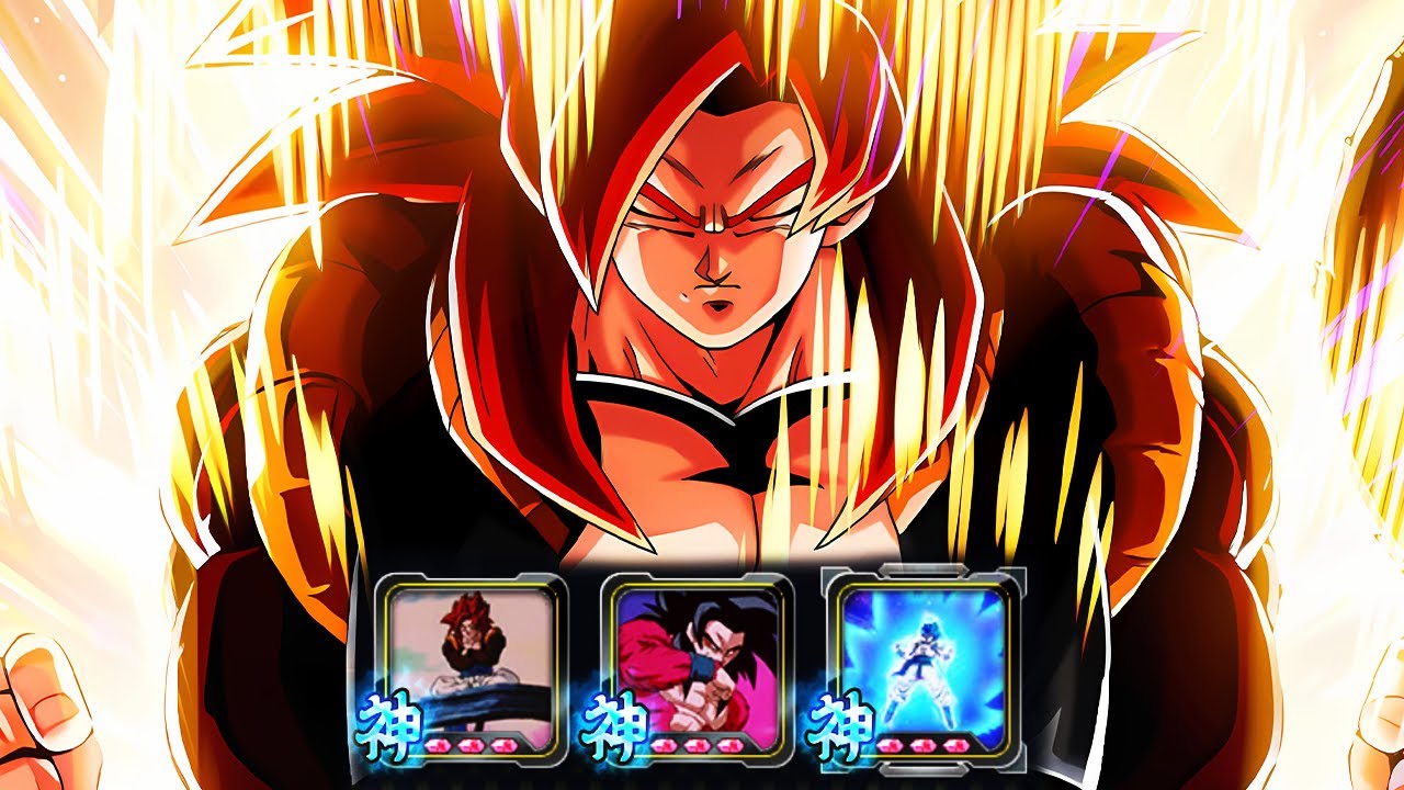 TRIPLE GODLY PLAT LF SSJ4 GOGETA - YouTube