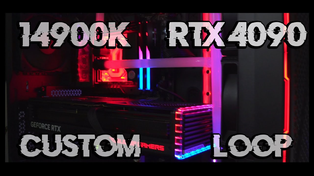 How to Build a custom Loop using Hardline tubing (acrylic) - YouTube