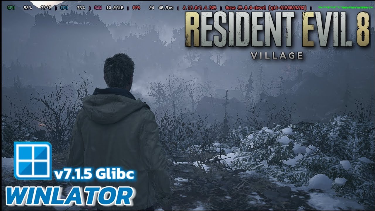 Winlator Glibc - Gameplay Resident Evil 8 Village (Windows) On Android ...