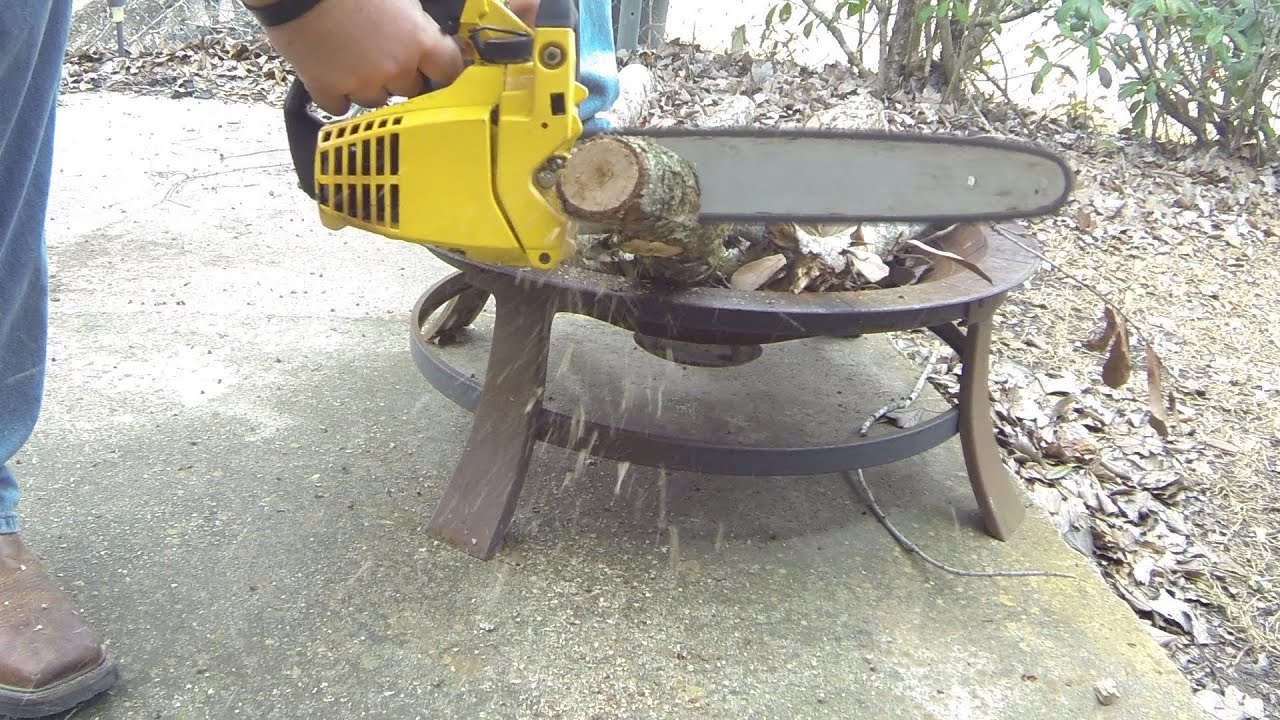 McCulloch MAC 130 Test Cut - YouTube