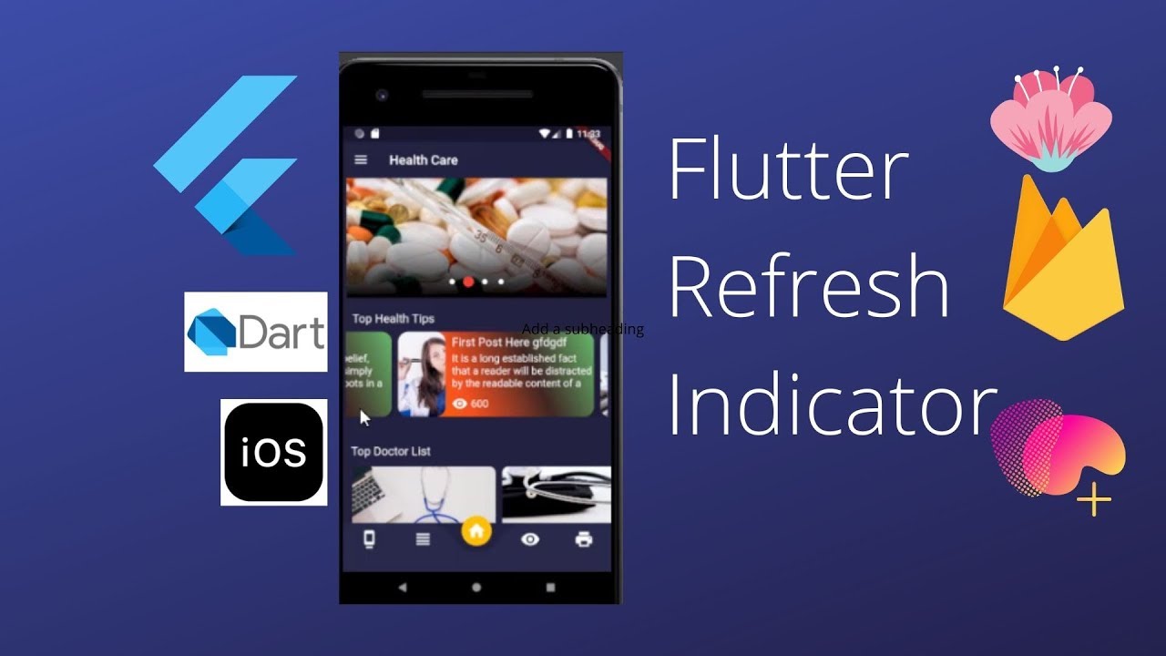 A Beautiful And Custom Refresh Indicator For Flutter