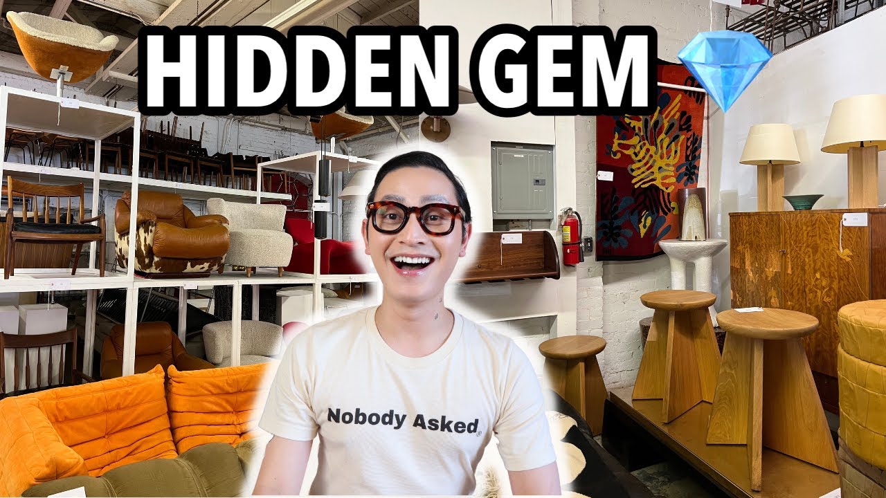 HIDDEN WAREHOUSE FULL OF VINTAGE IN LA - YouTube
