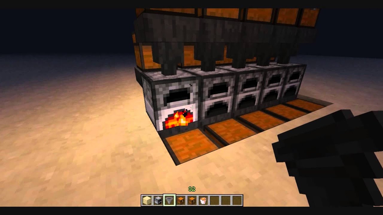Minecraft Tutorial - Automated Furnace system (snapshot 13w06a) - YouTube
