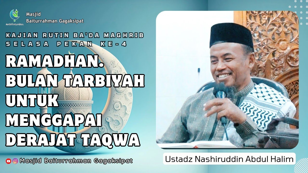Momentum Terbaik untuk Menjadi Lebih Baik | Ust. Nashiruddin Abdul ...