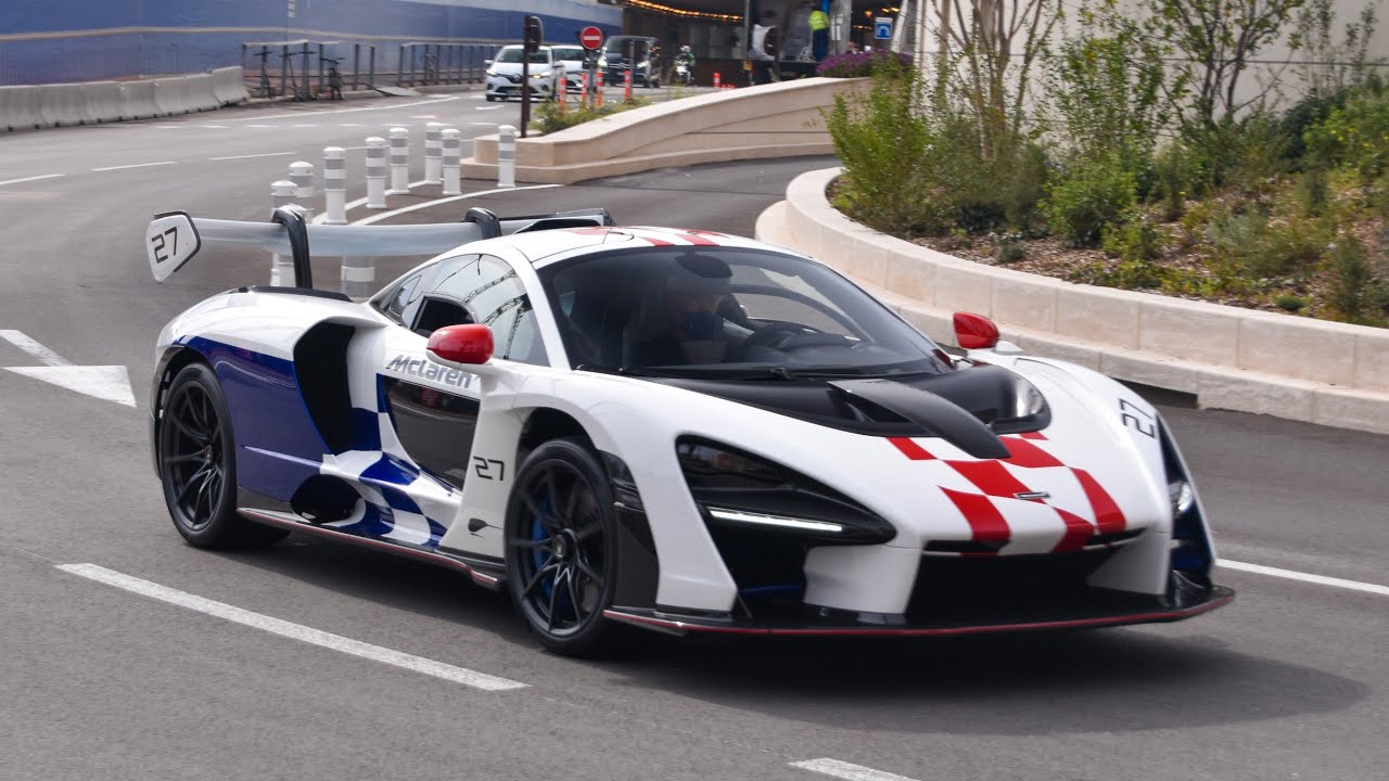 Supercars in Monaco 2021 [ 49 ] (Senna, 765LT, Aventador SVJ, Mulsanne ...