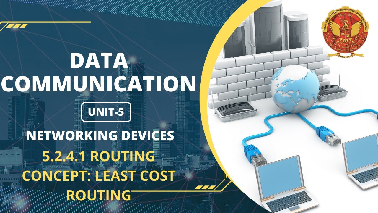 5.2.4.1 Routing Concept: Least cost routing | EC603(A) | - YouTube