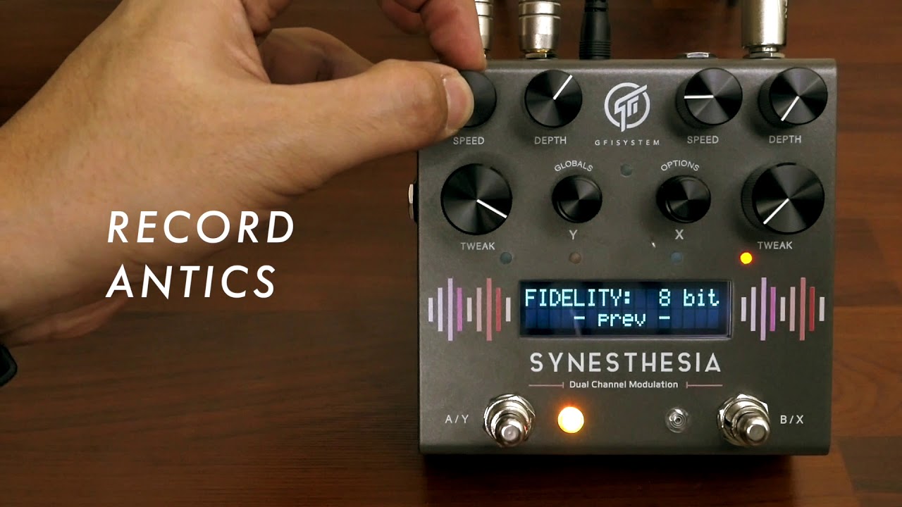 GFI System Synesthesia - Record Antics algorithm - YouTube