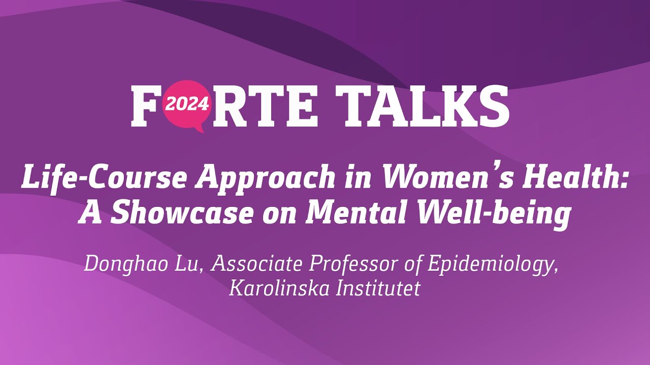 Life-Course Approach in Women’s Health: A Showcase on Mental Well-being ...