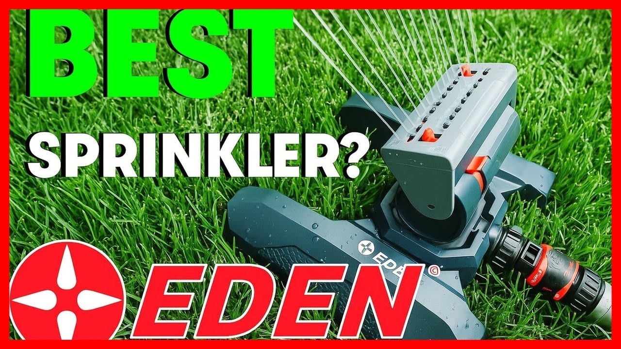 Eden 4-Way Mini Turbo Oscillating Sprinkler Review - YouTube