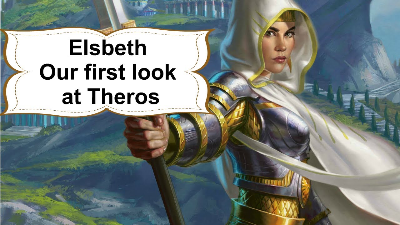 Our first look at Elspeth | Theros Beyond Death precon event | MTG ...