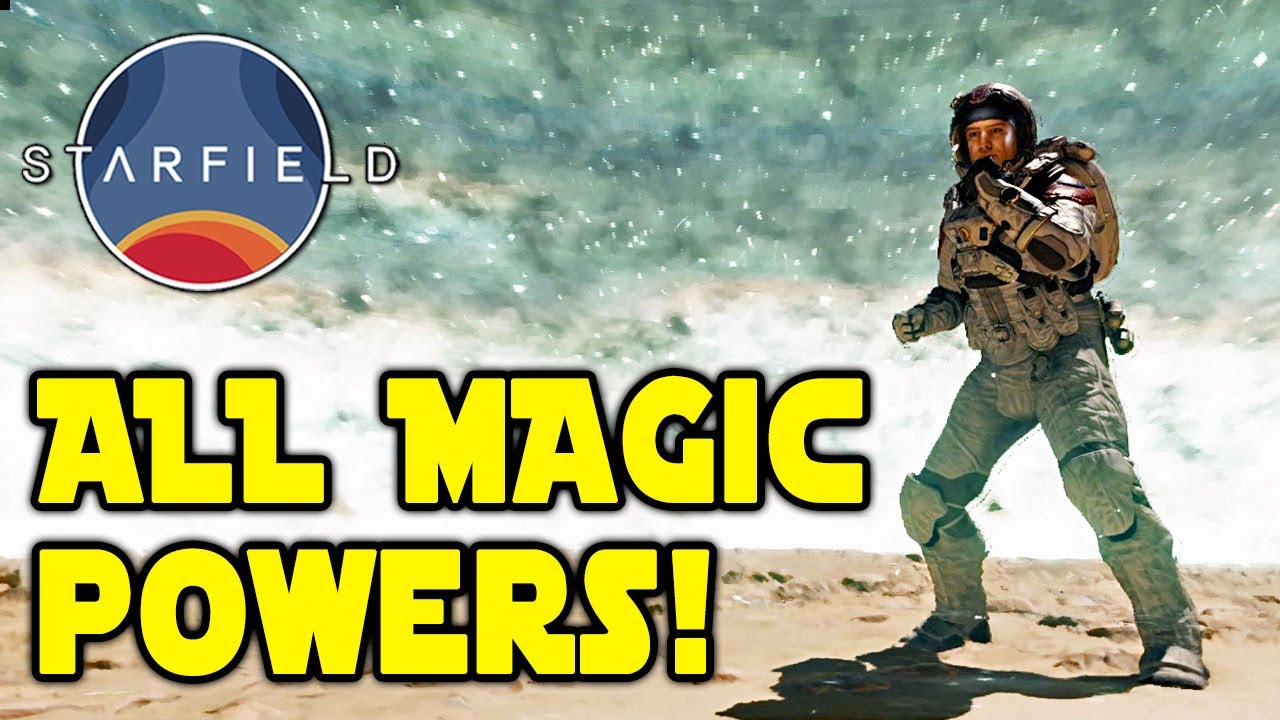 STARFIELD - All 24 Magic Powers Showcase! - YouTube