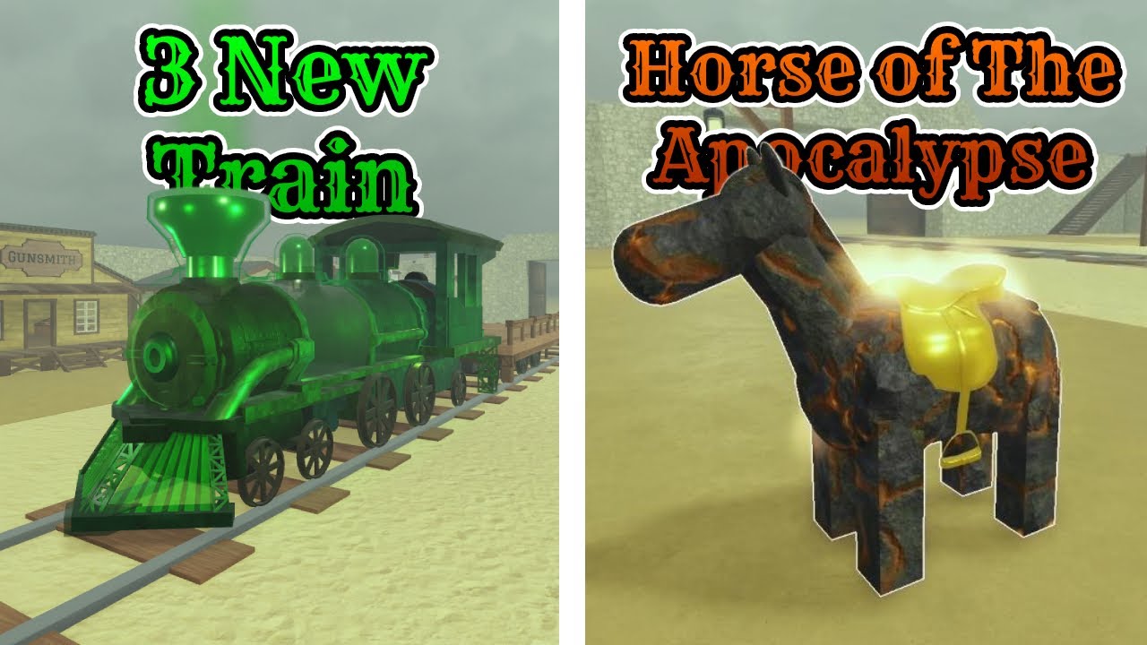 New Train Classes Update | Roblox Dead Rails (New Train and Horse ...