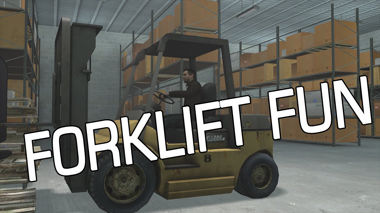 Forklift Fun - YouTube
