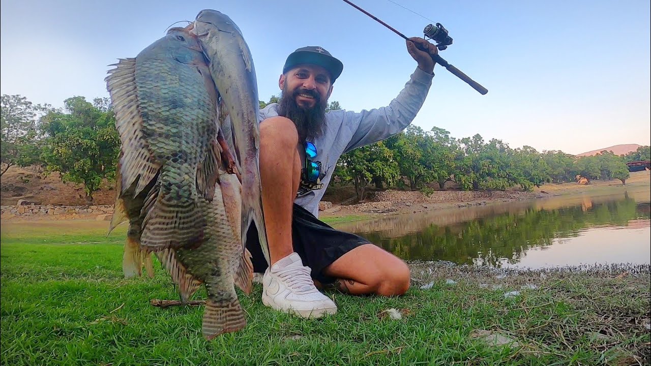 Tenía MUCHA hambre... fui de Pesca!!! - YouTube