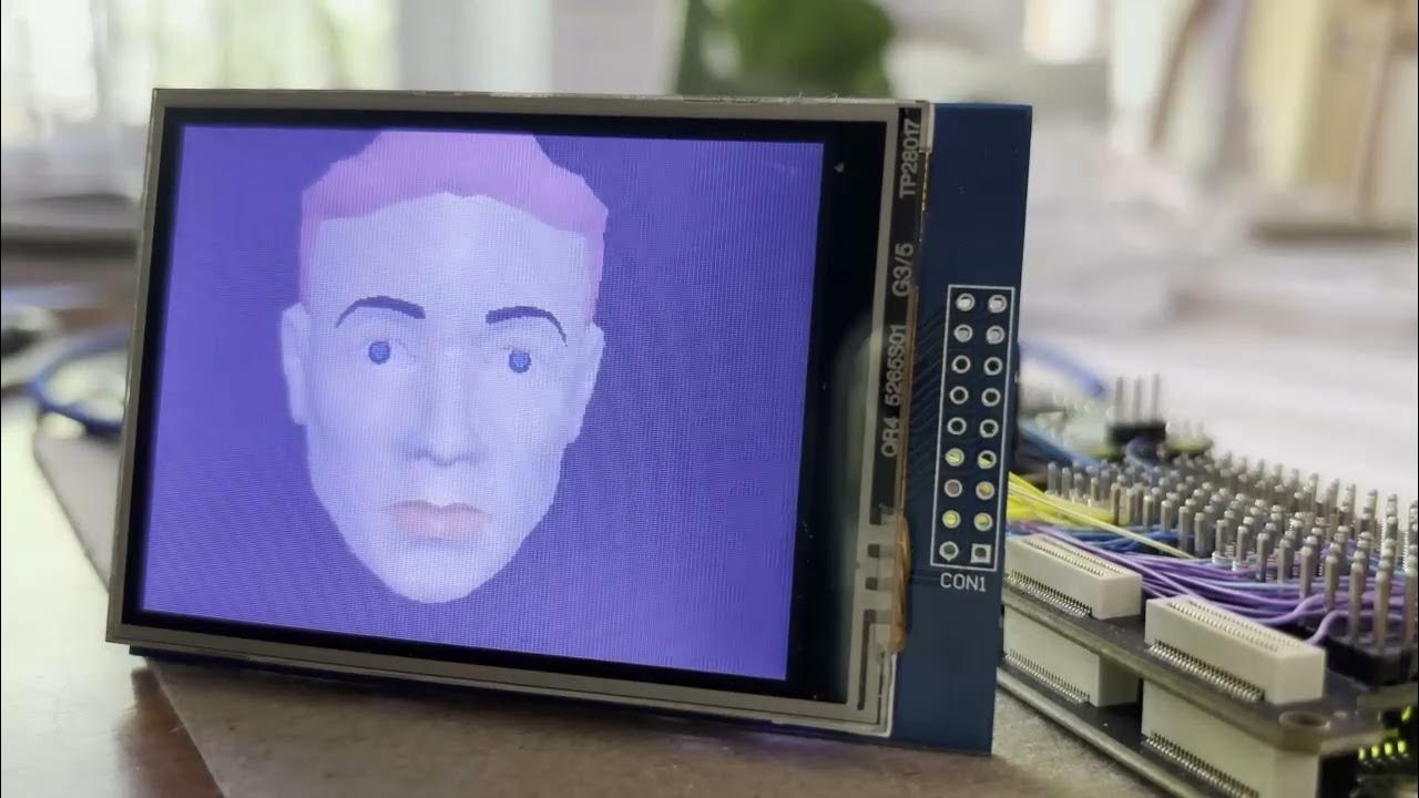 FPGA 3D GPU Demos using OpenGL - YouTube