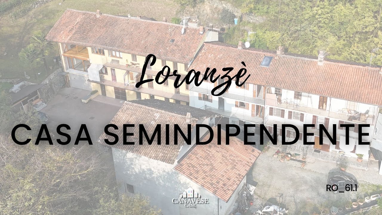 RO_61.1 video drone Casa in vendita a Loranzè - YouTube