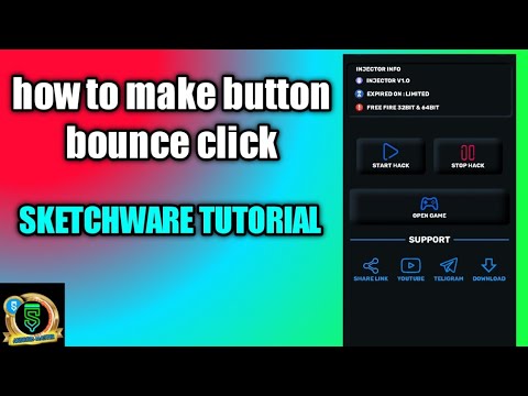 how to make click animation button in bounce click sketchware tutorial ...