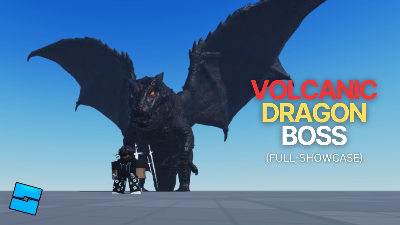 Volcanic Dragon Boss | Roblox Studio Commission - YouTube