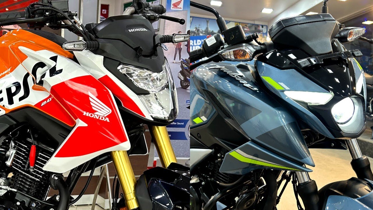 All New Bajaj Pulsar N160 Vs Honda Hornet 2.0 Repsol Details Comparison ...