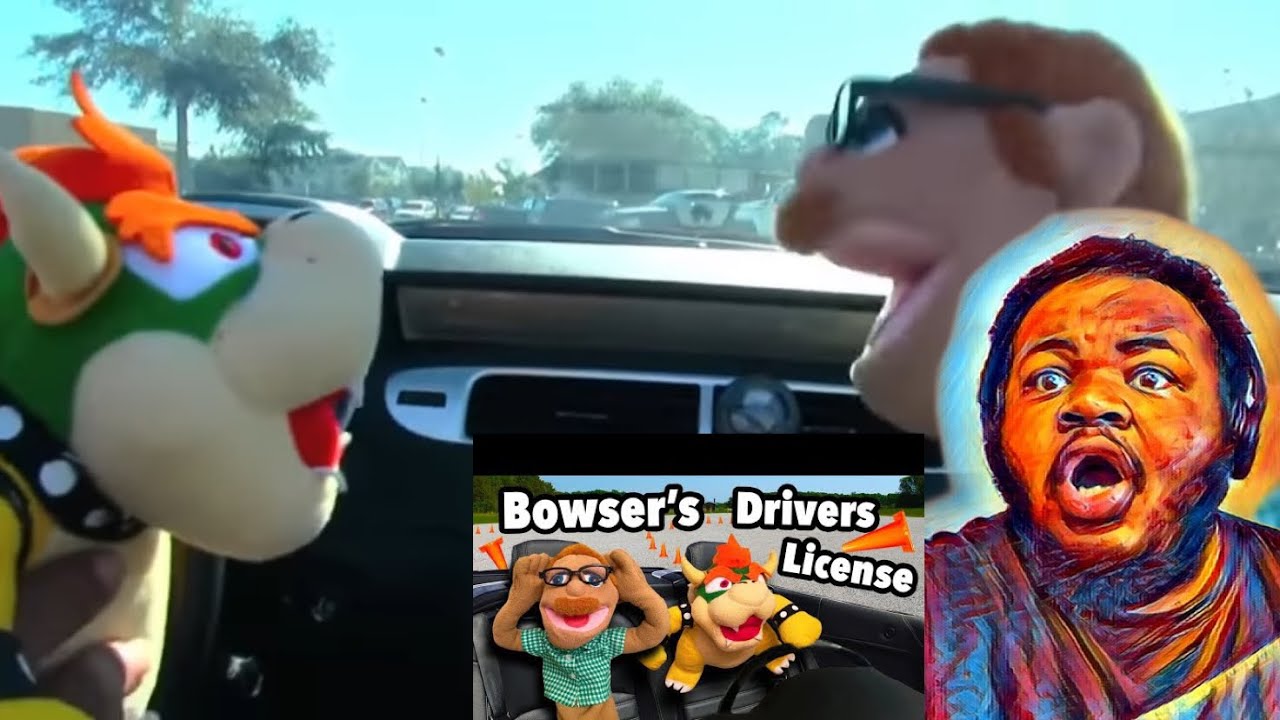 SML Movie: Bowser's Drivers License (REACTION) #sml #bowser #jeffy # ...