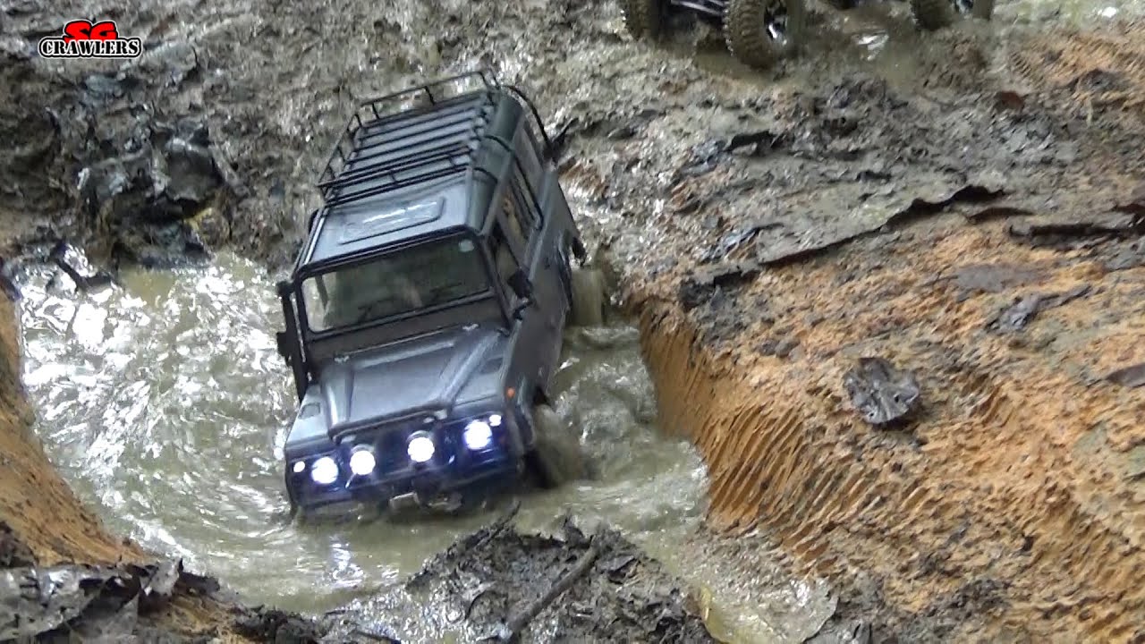 Mudding at Chestnut Ave Scale RC 4x4 offroad trucks - YouTube