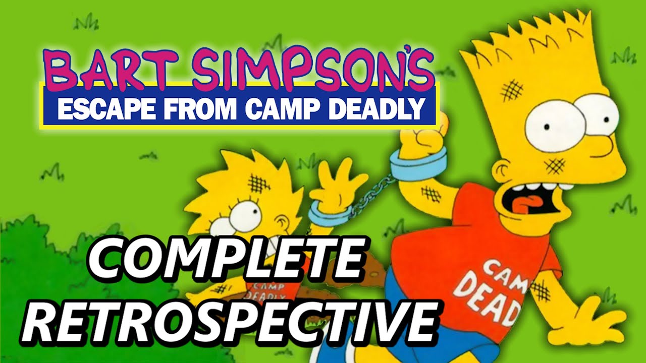 Bart Simpson's Escape from Camp Deadly - Ranking Every Simpsons Game ...