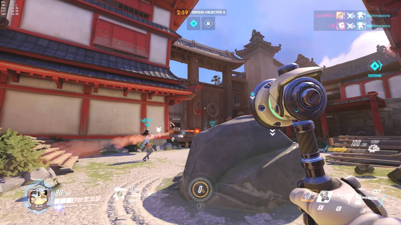 Let's Play Overwatch Torbjörn Tower Defense Gameplay - YouTube