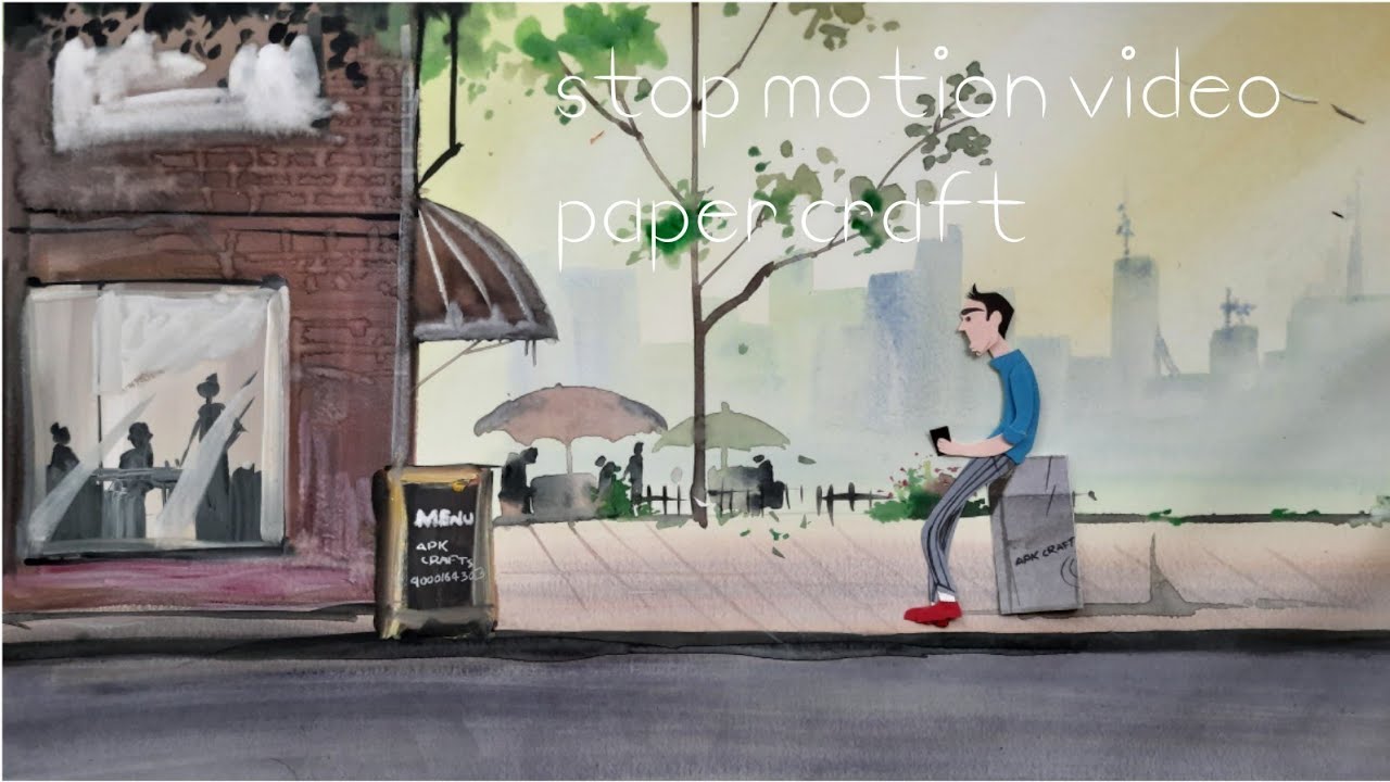 Stop Motion Animation paper craft | Paper Animation Stop Motion ...