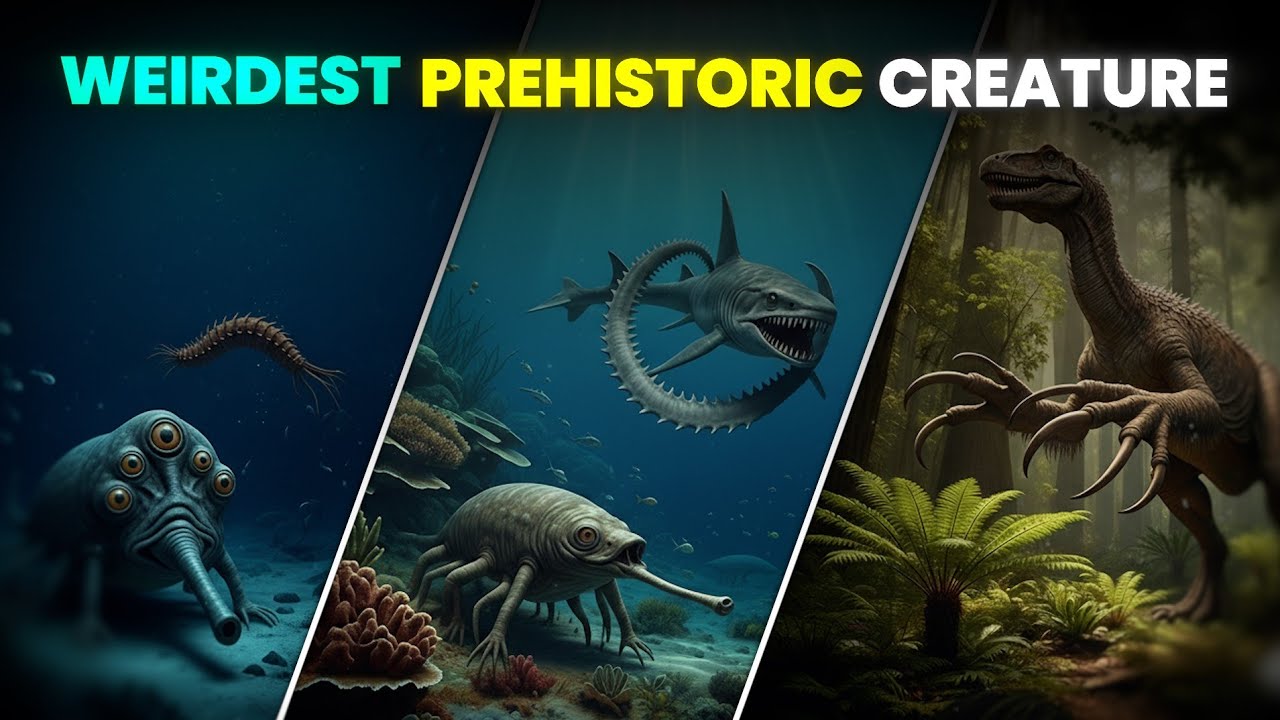 Strangest Prehistoric Creatures That Actually Existed | #youtube # ...