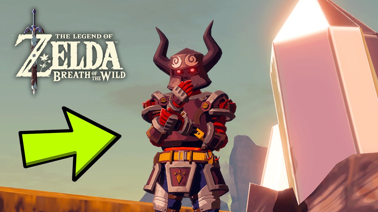 MINI LINK! Surviving in Zelda Breath of the Wild - YouTube