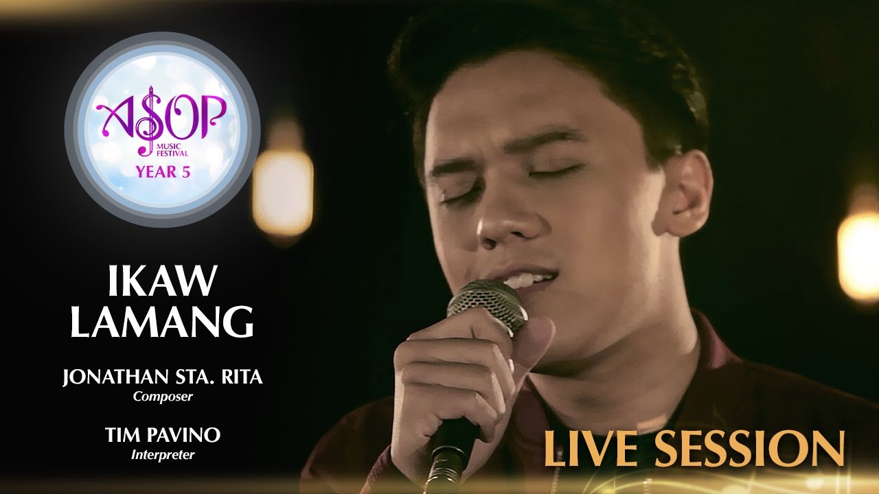 ASOP 5 Grand Finals Night: Tim Pavino sings "Ikaw Lamang" Live Session ...