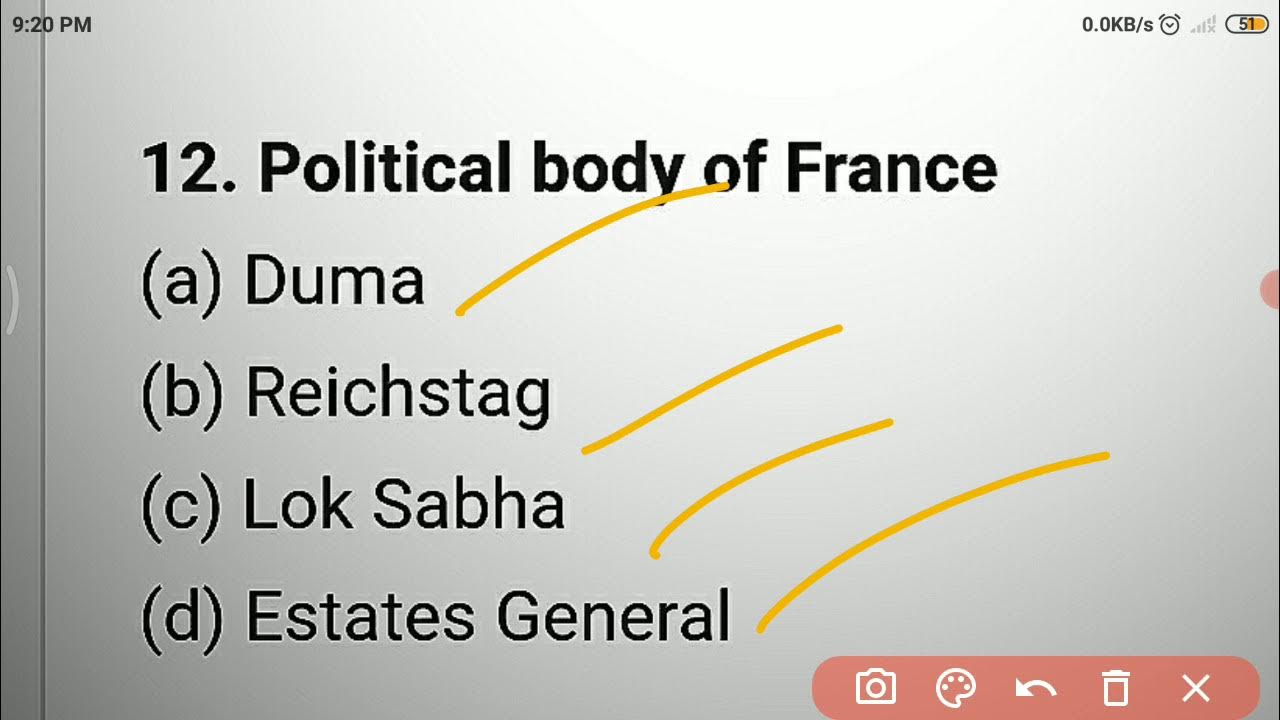 The French Revolution MCQs,Fill In The Blanks And True Or False - YouTube
