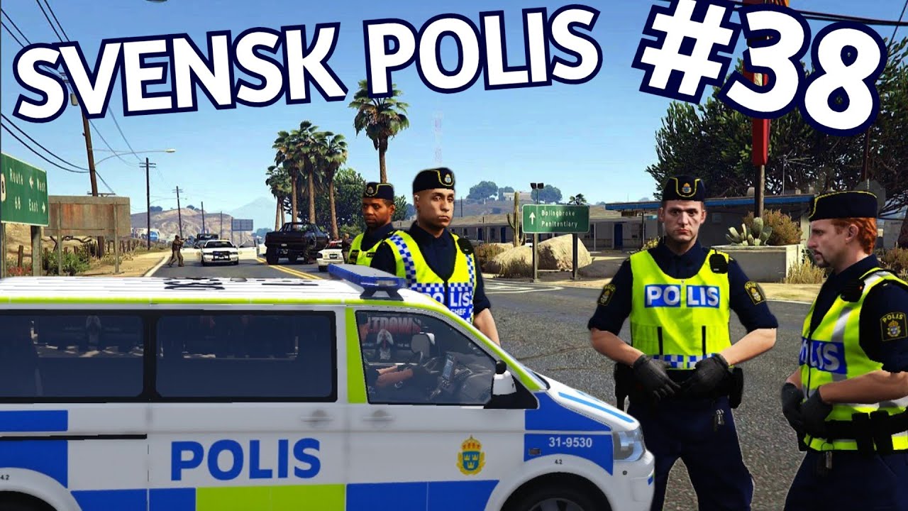 GÄNGSKJUTNING - POLIS I GTA #38 - YouTube