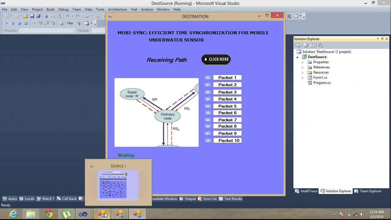 Mobi Sync Efficient Time Synchronization For Mobile Underwater Sensor Networks Youtube