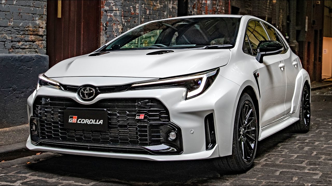 2023 Toyota GR Corolla GTS (Glacier White) | Driving & Design Details ...