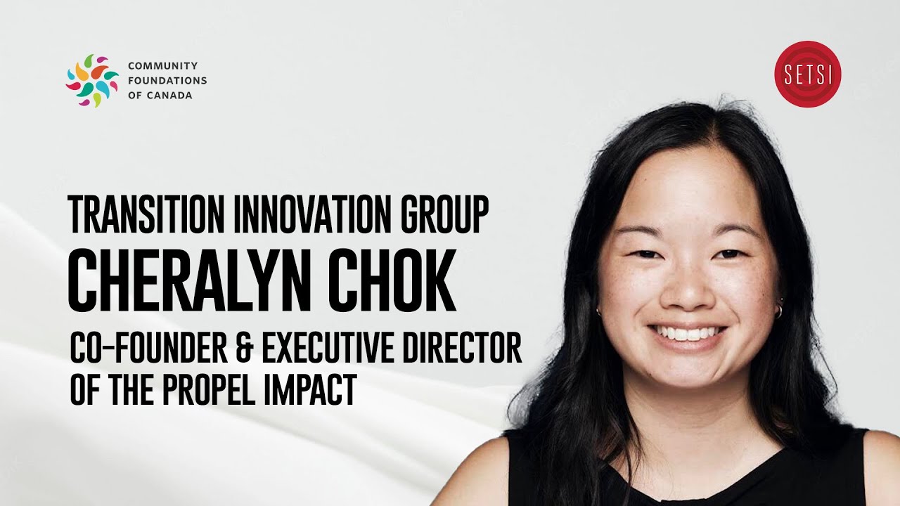 TRANSITION INNOVATION GROUP CHERALYN CHOK CO-FOUNDER & EXECUTIVE ...