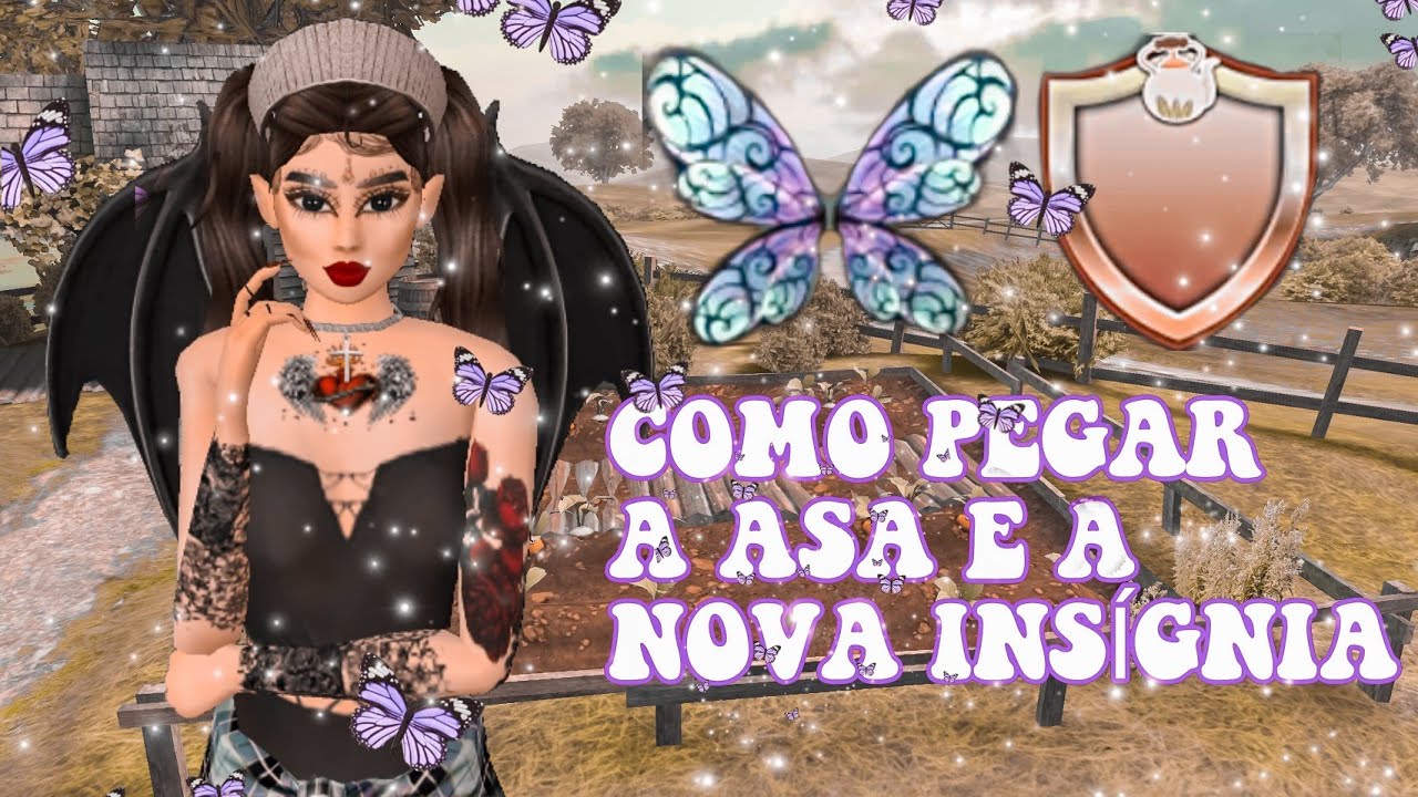 COMO PEGAR A NOVA INSÍGNIA + ASA (vídeo explicativo) *dicas* *avakin ...
