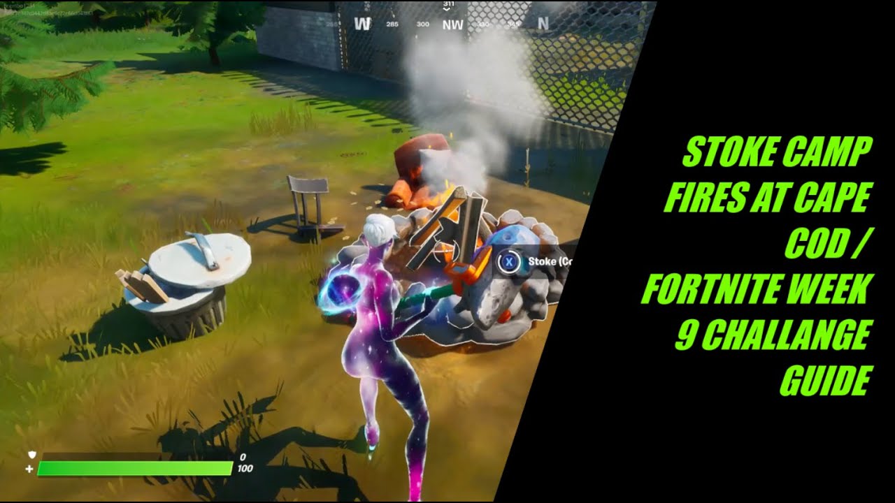 STOKE CAMP FIRES AT CAPE COD / WEEK 9 CHALLENGE GUIDE ALL LOCATIONS ...