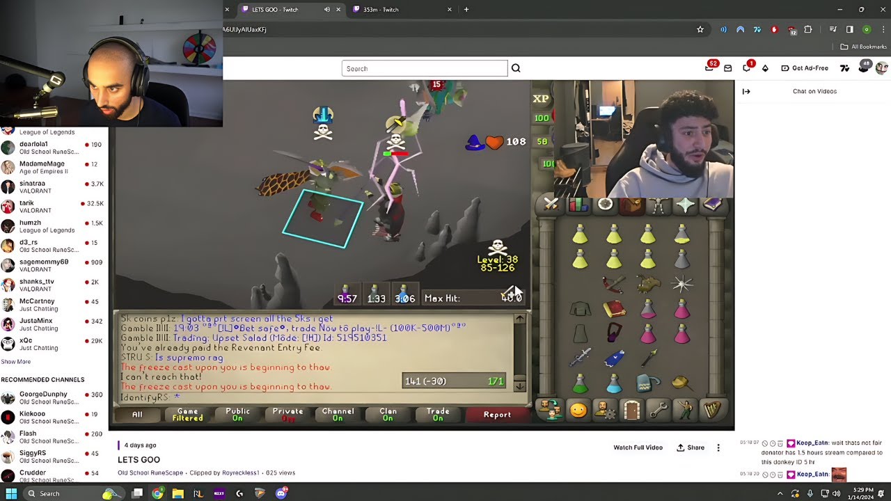 Odablock Reacts To The Top OSRS Clips Of The Week - YouTube