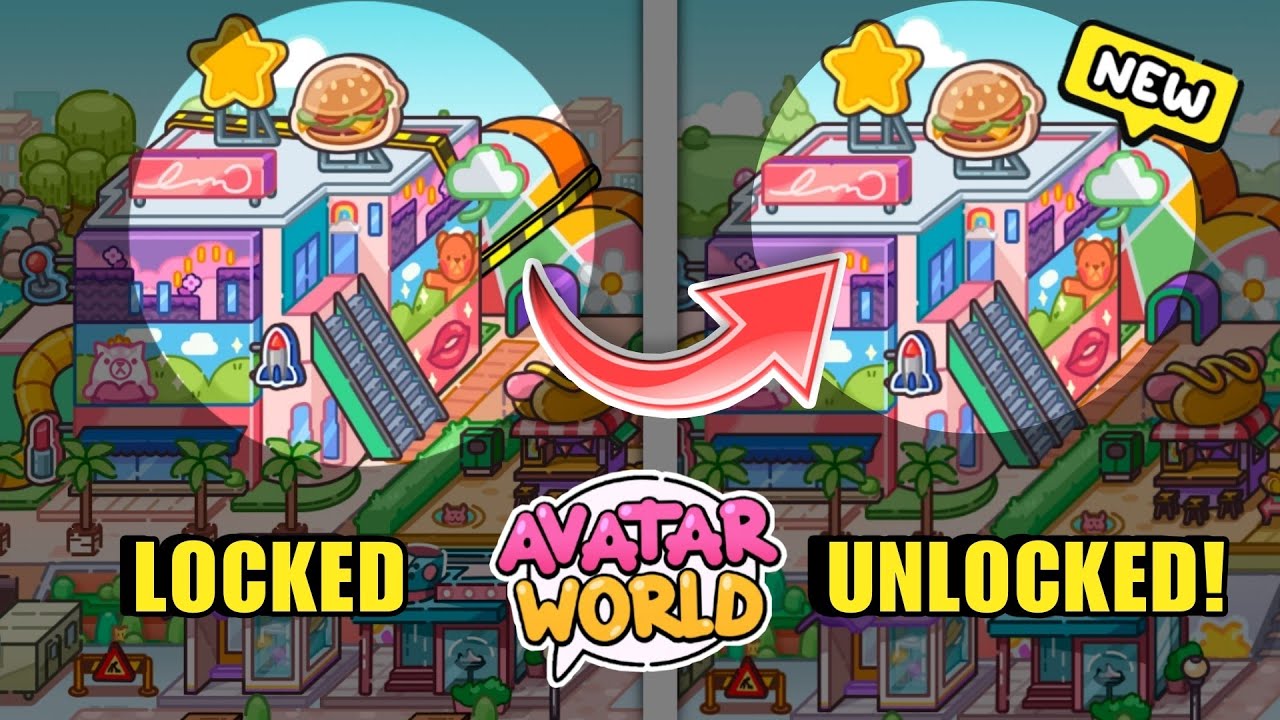 👀NEW MALL UPDATE IN AVATAR WORLD! 😍 SECRETS AND HACKS 🤫 - YouTube