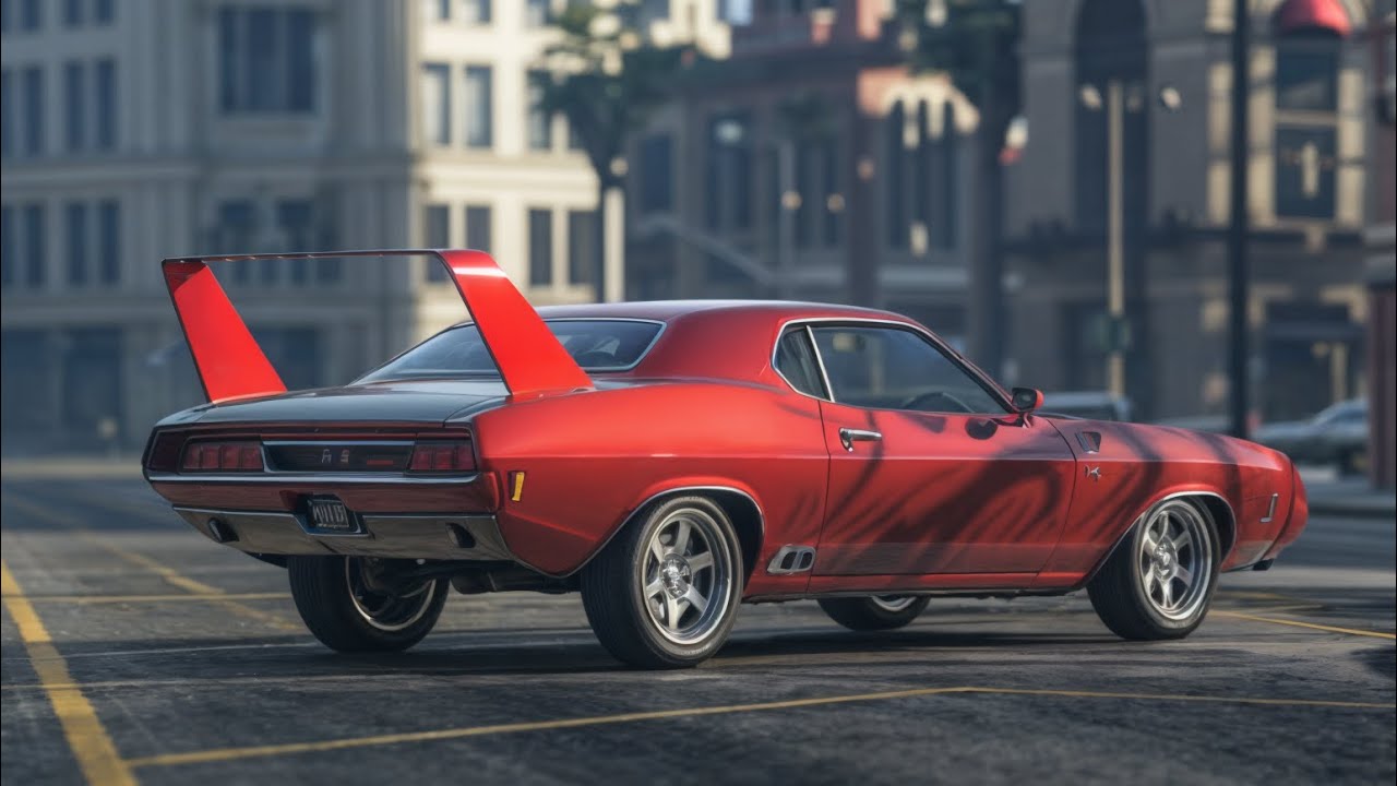 GTA ONLINE | Fast and Furious 6 : Dom's DODGE Daytona | - YouTube