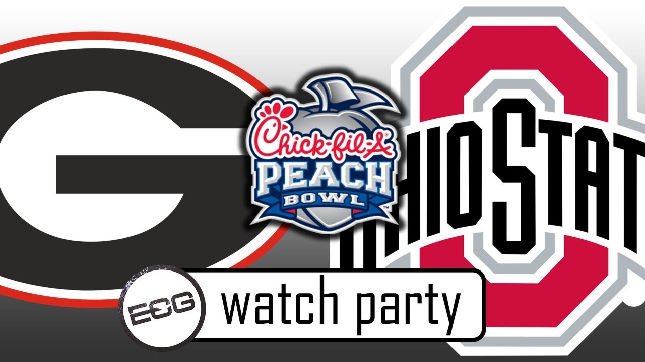 Georgia Bulldogs vs Ohio State Buckeyes | 2022 Peach Bowl | CFP - YouTube