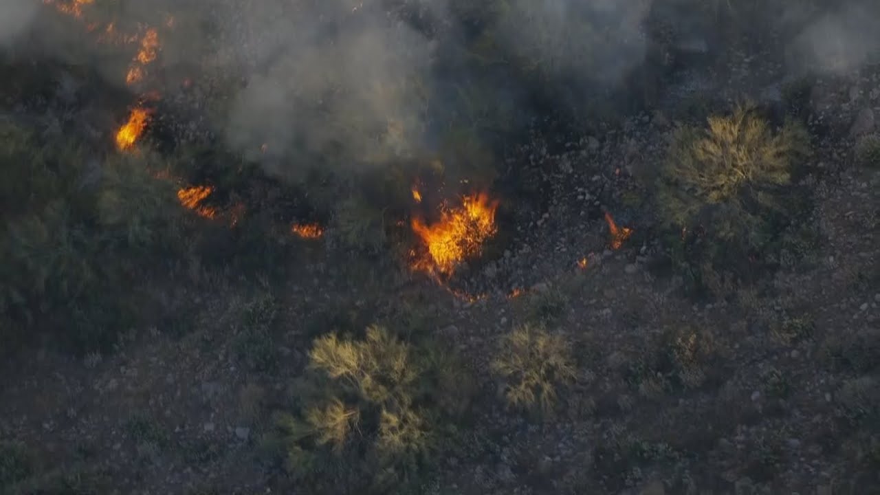 Bush Fire grows to more than 89,000 acres, containment at 5% - YouTube
